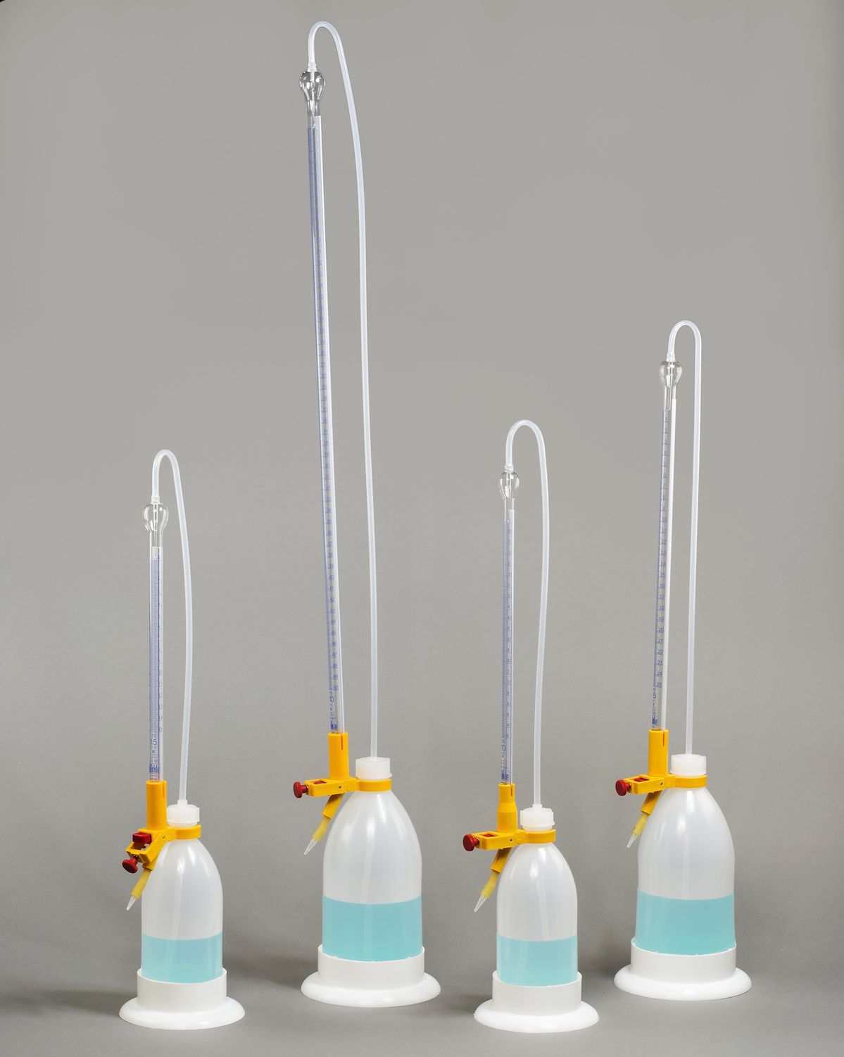Automatic zero burette - H37918 series - Bel-Art Products - glass