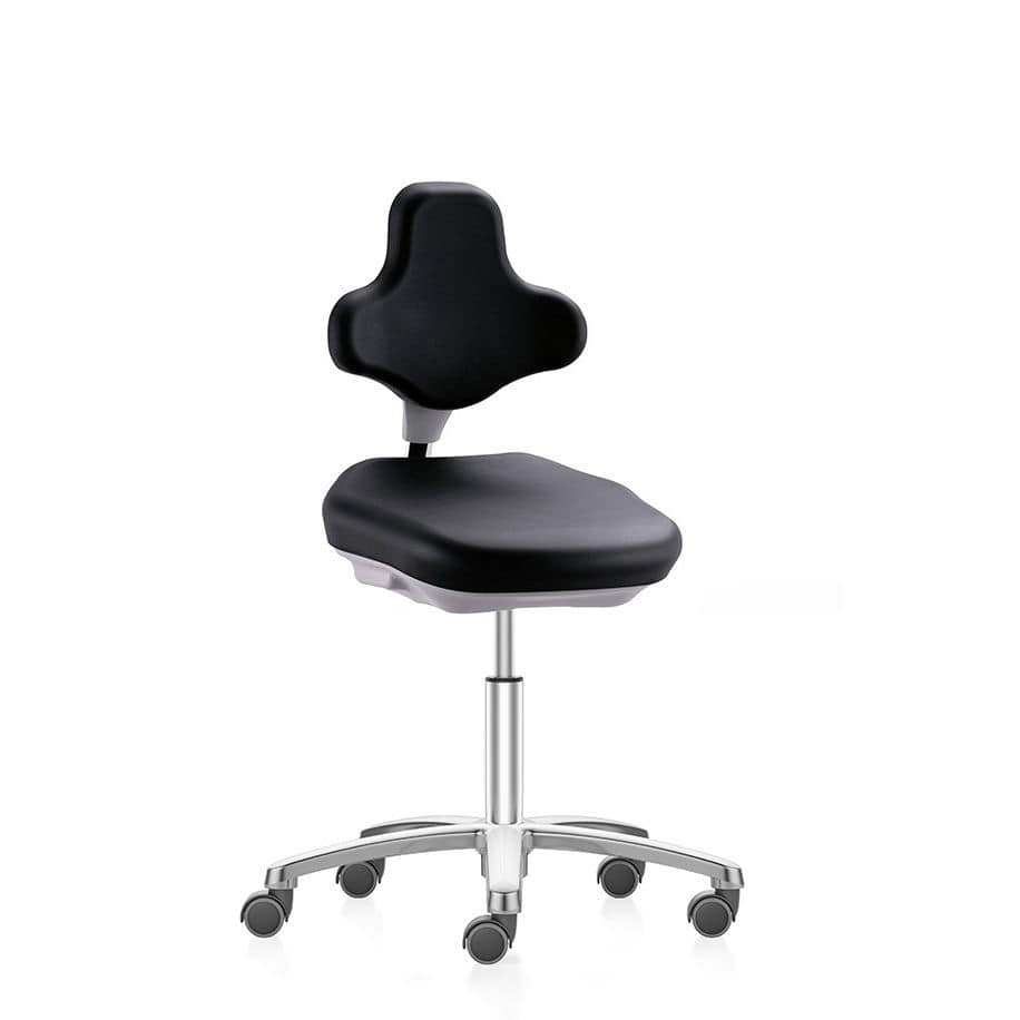 Laboratory swivel chair - ESD Labster 9103E - bimos