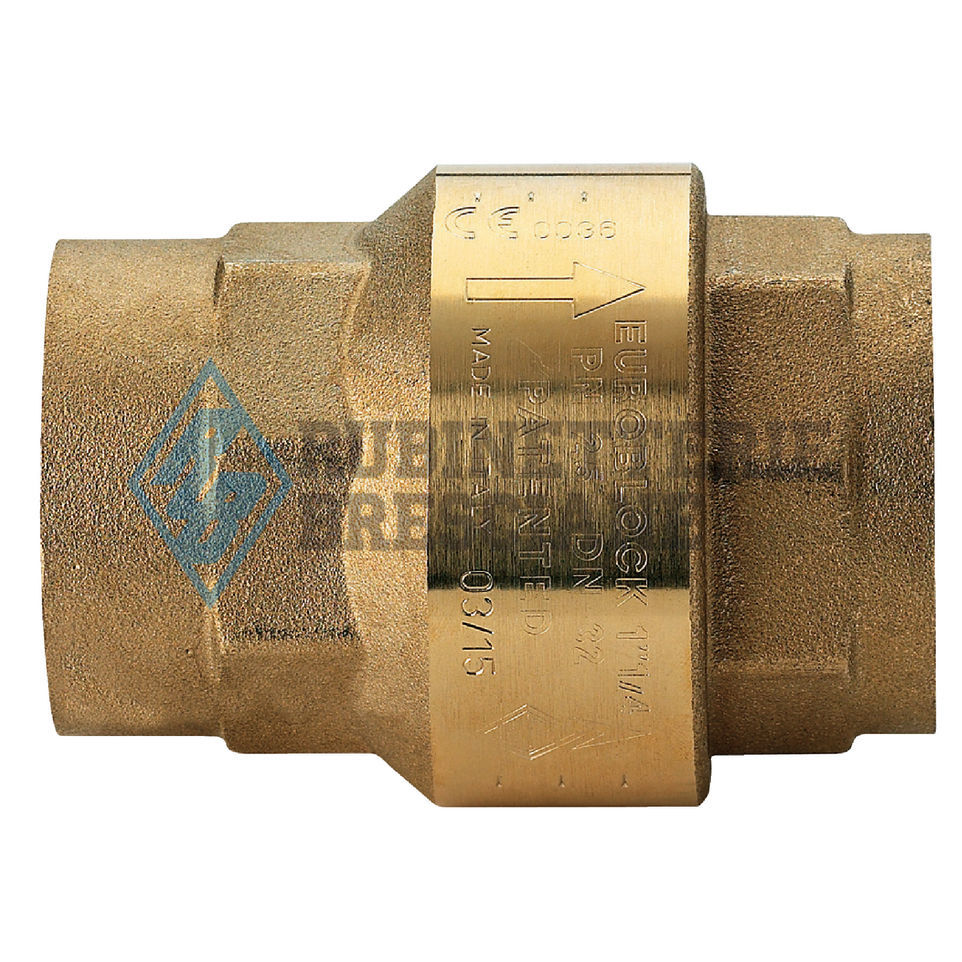 Female-female check valve - 100000 series - BONOMI GMBH - steel / brass ...