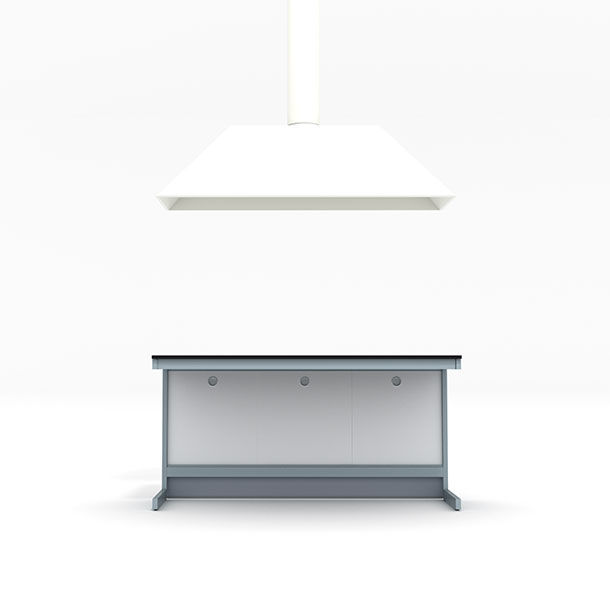 Laboratory extractor hood - Burdinola Deutschland GmbH - ceiling ...