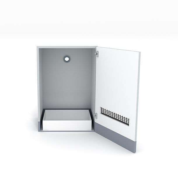 Laboratory waste cabinet - Burdinola Deutschland GmbH - storage / under ...