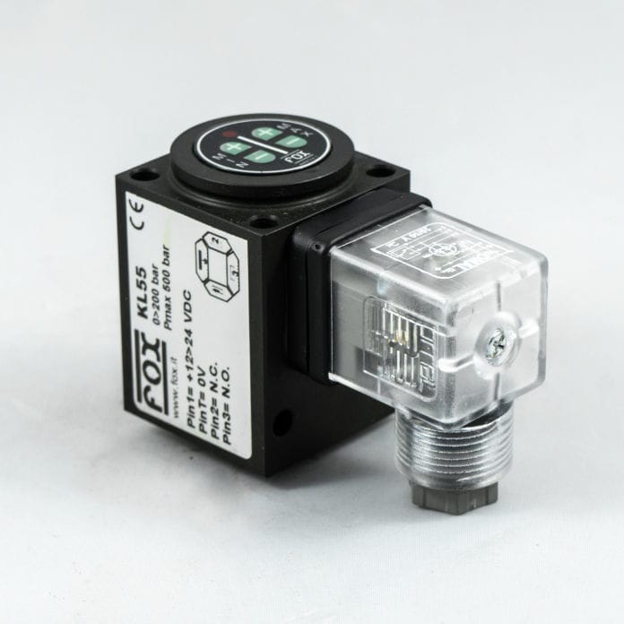 Electronic pressure switch - KL5 series - Fox S.r.l. - IP65 / adjustable
