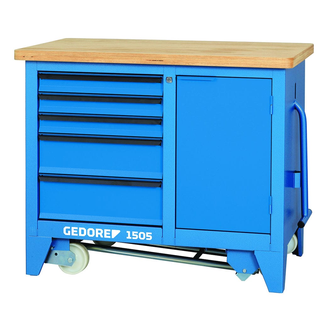 Wooden workbench - 1505 - GEDORE Tool Center KG - multi-drawer / mobile ...