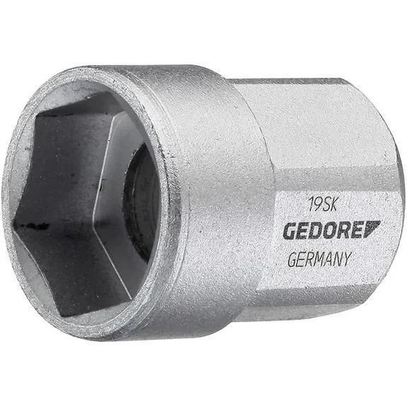 Steel insert - 0009366706 - GEDORE Tool Center KG - chrome / hexagonal