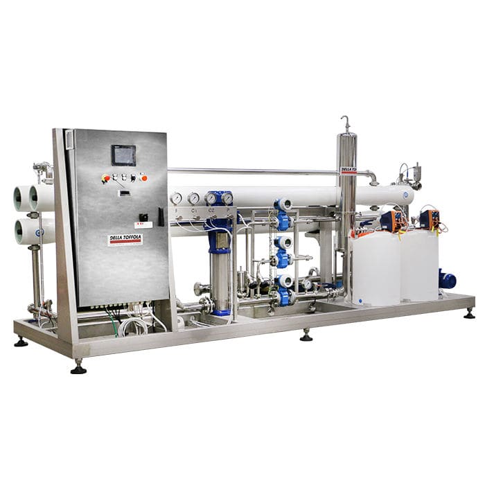 Water purification unit for the food and beverage industry - DELLA ...