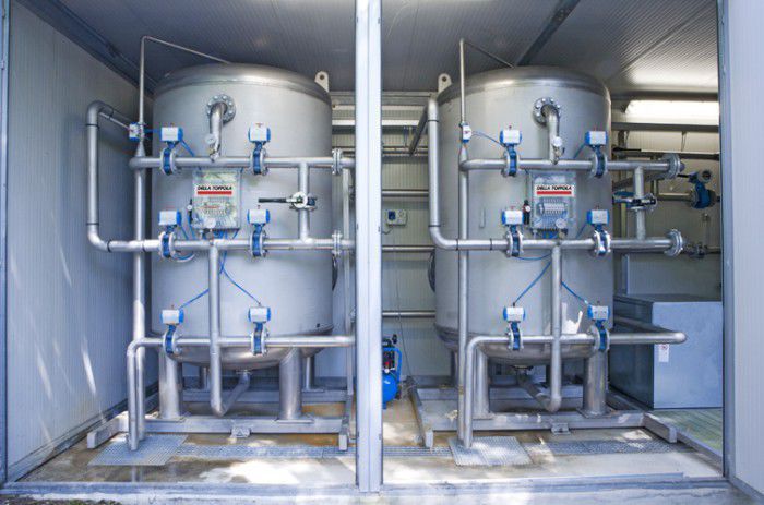 Sand filtration unit - DELLA TOFFOLA GROUP - for potable water ...