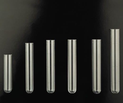 Round bottom test tube - 300 - DELTALAB, S.L.U. - laboratory / plastic
