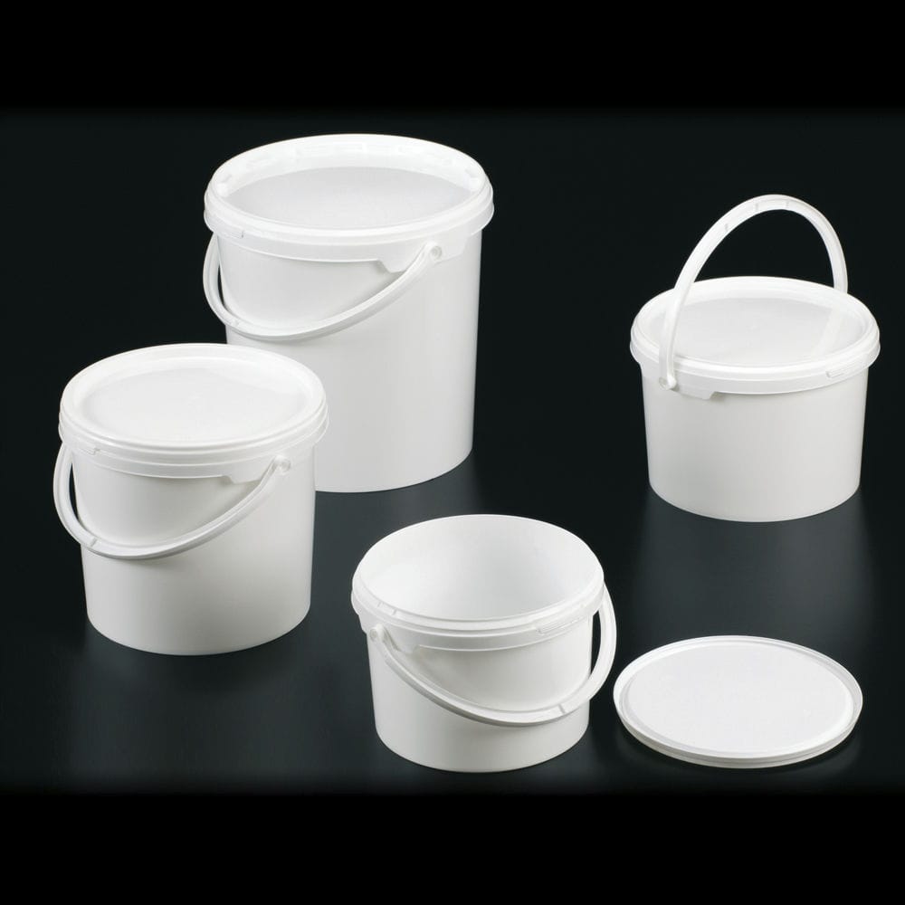 Plastic bucket - 222802 - DELTALAB, S.L.U. - round