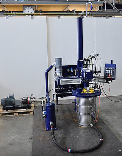 Spray washing machine - SP - D.W. Renzmann Apparatebau - solvent ...