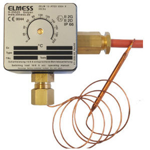 Analog temperature regulator - ELMESS Thermosystemtechnik GmbH & Co. KG - explosion-proof / ATEX ...