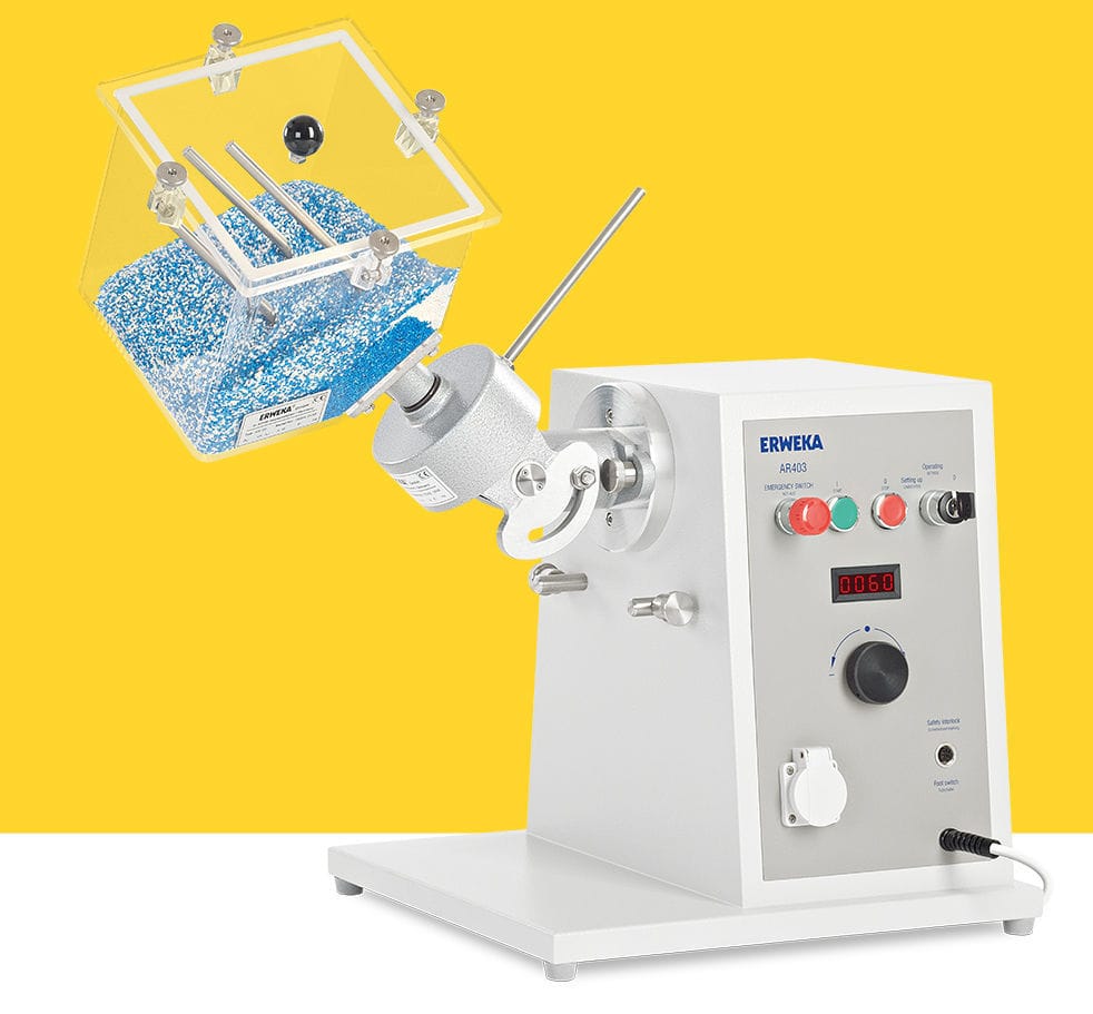Dynamic mixer - KB series - ERWEKA - batch / powder / granules