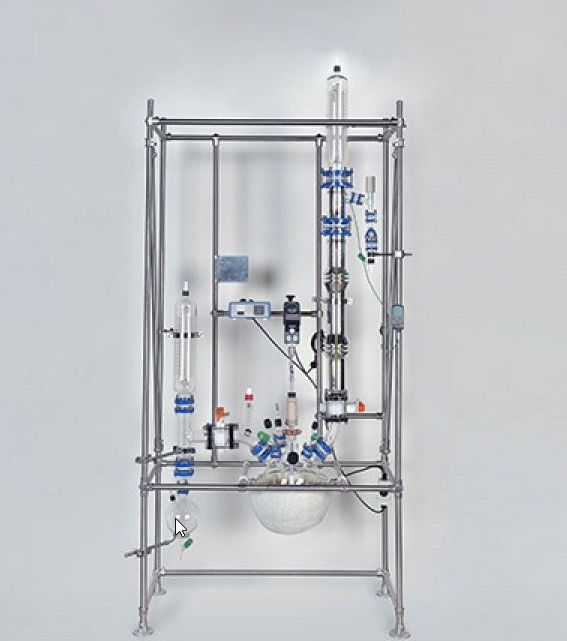 Borosilicate glass distillation column - MAVAG AG
