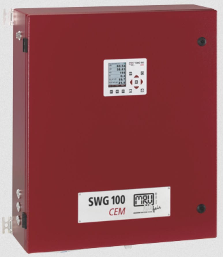 Stationary combustion analyzer - SWG 100 CEM - MRU – Messgeräte für Rauchgase und Umweltschutz