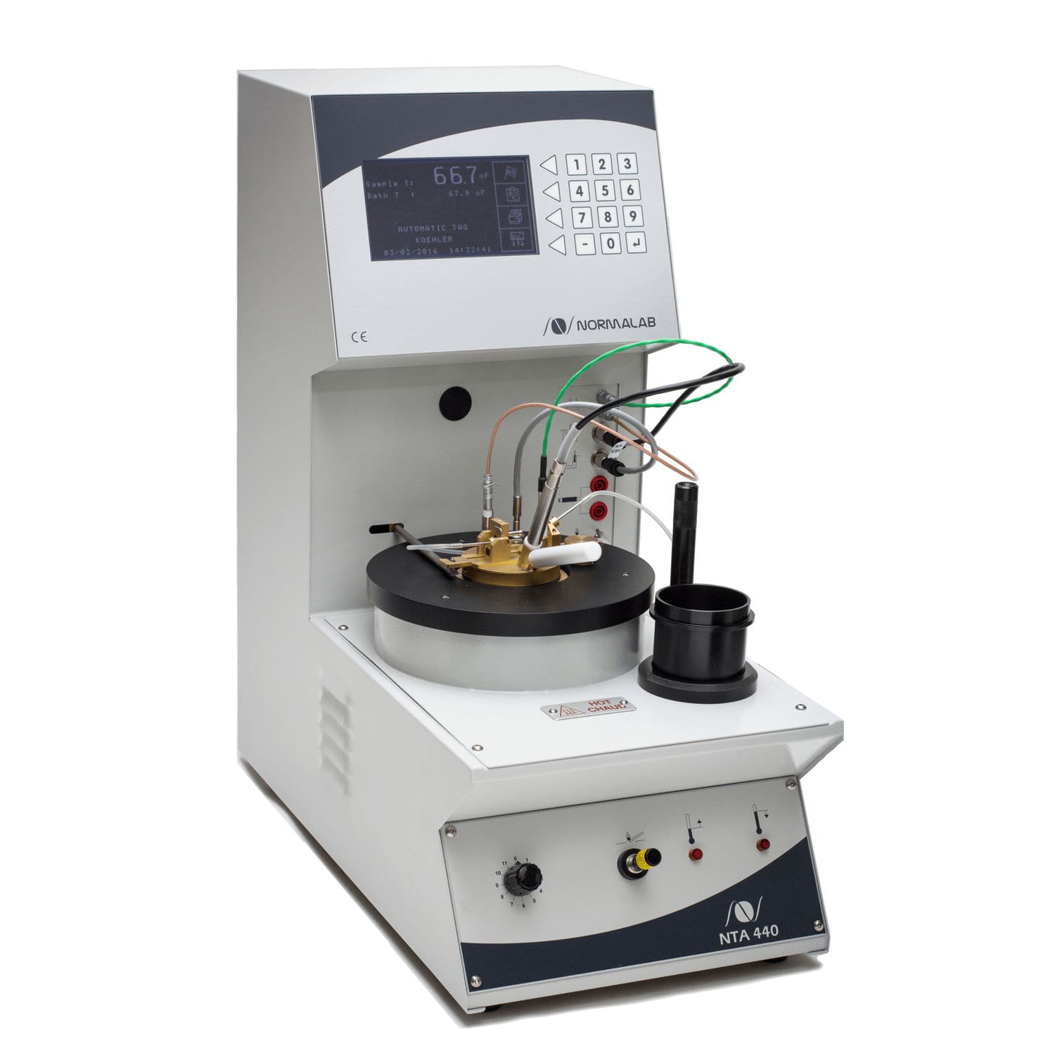 Flash point tester - NTA 440 - NORMALAB S.A. - oil / for petroleum ...