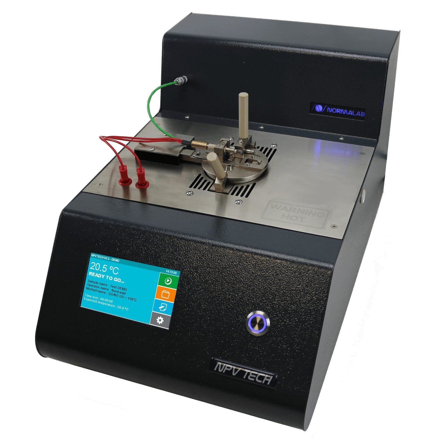 Flash point tester - NPV Tech - NORMALAB S.A. - for petroleum products ...