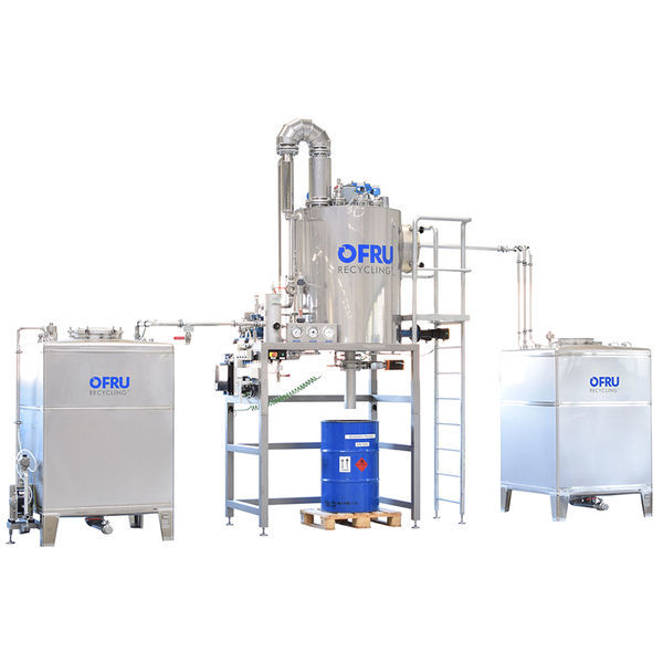 Solvent distillation unit - ASC-500 - OFRU Recycling ® - automatic / vacuum