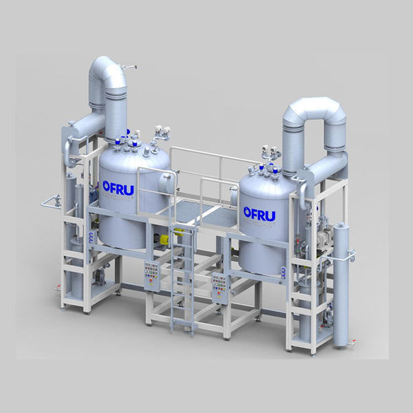 Solvent recovery system - ASC-1500 - OFRU Recycling ® - vacuum