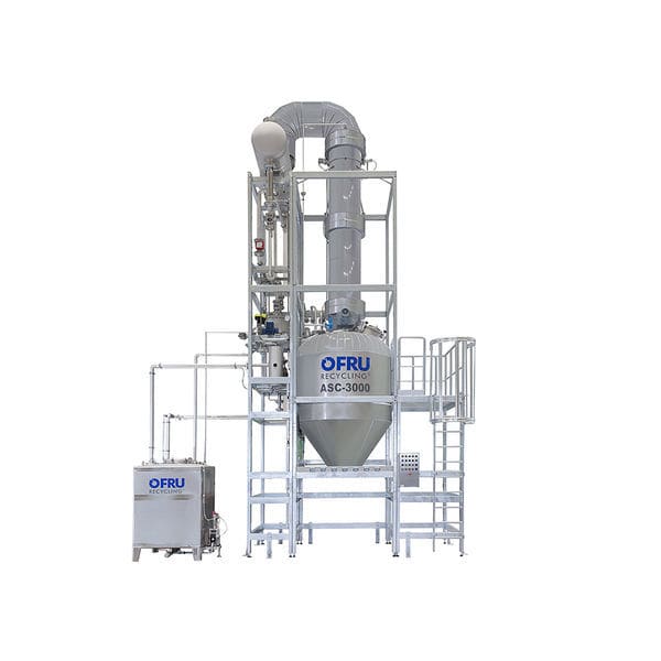 Solvent recovery system - ASC-3000 - OFRU Recycling