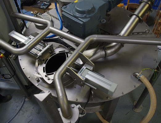 Stainless steel annular suction ring - Palamatic Process - for the ...