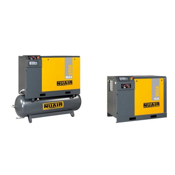 Screw compressor - STAR 22 - NUAir compressors - rotary / air ...
