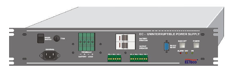Floor-standing battery charger - DN series - ELTECO, a.s. - rack-mount ...