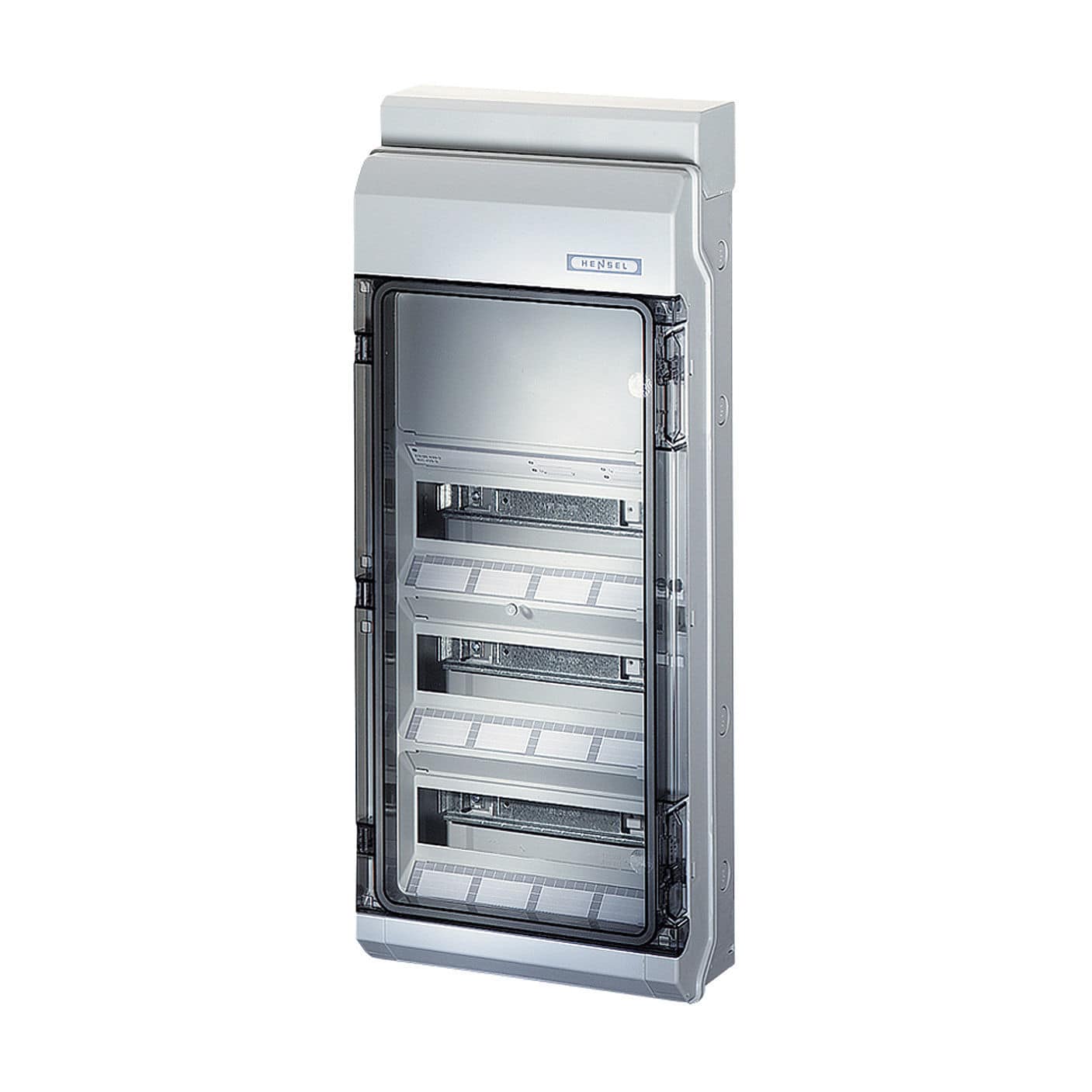 Wall-mounted electrical enclosure - KV 9440 - Hensel - DIN rail ...