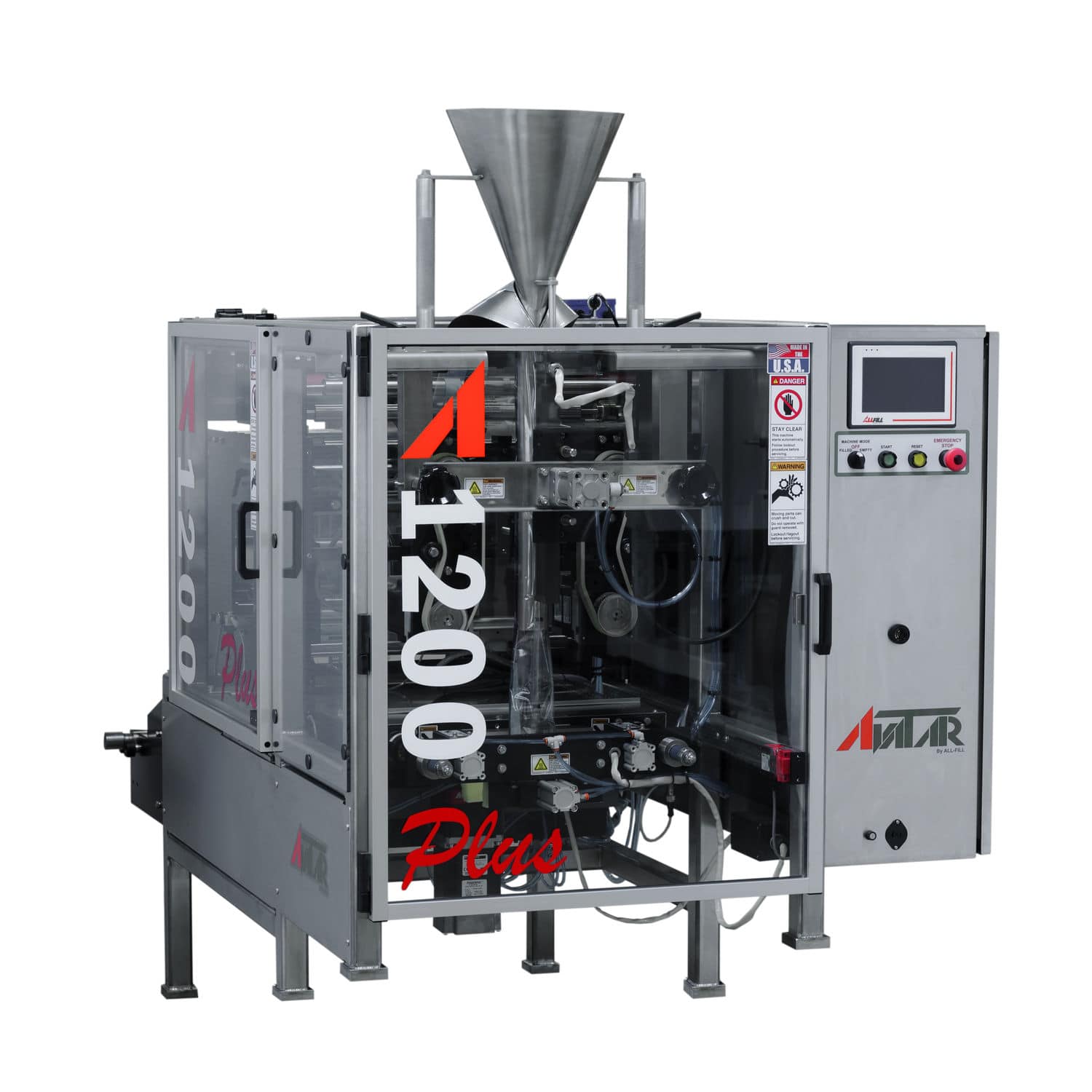 Vertical bagging machine - A-1200 PLUS - All-Fill - VFFS / servo-driven ...