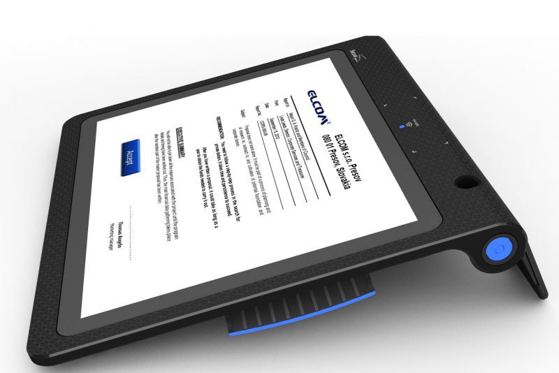 9.7" signature pad - Secure Sign II - ELCOM - LED backlight / with PCT ...