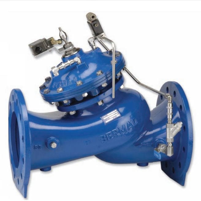 Membrane check valve - WW-740Q - BERMAD CS Ltd - flange / manifold / spring