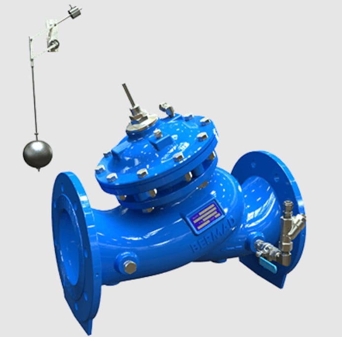 Diaphragm valve - WW-750-66 - BERMAD CS Ltd - hydraulic / hydraulically ...