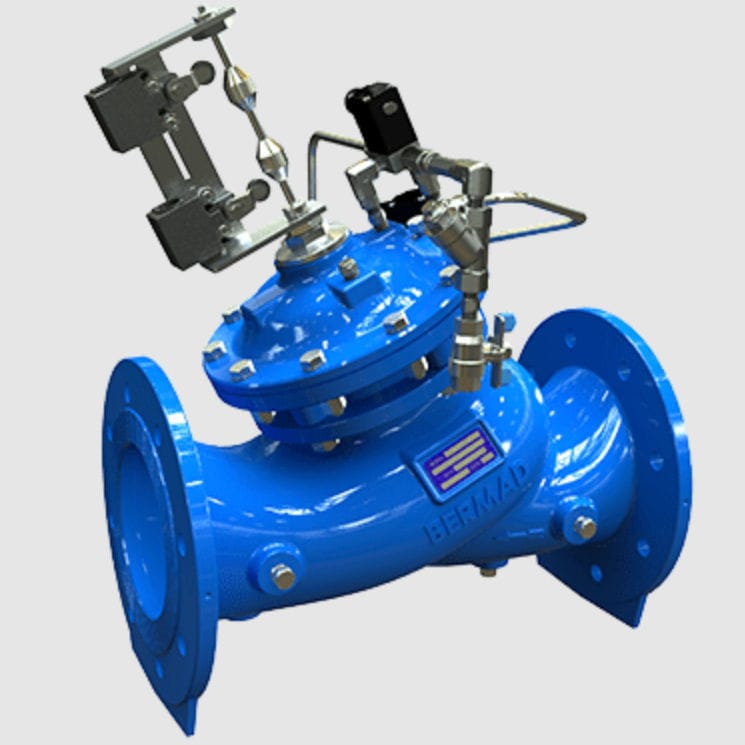 Diaphragm valve - WW-745 - BERMAD CS Ltd - electrically-operated ...