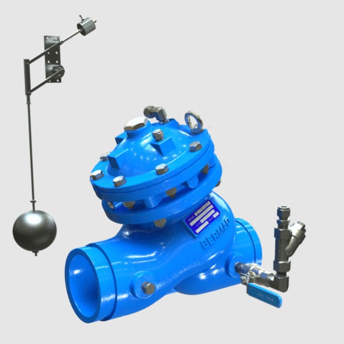 Globe valve - BC-750-66-P - BERMAD CS Ltd - hydraulically-operated ...