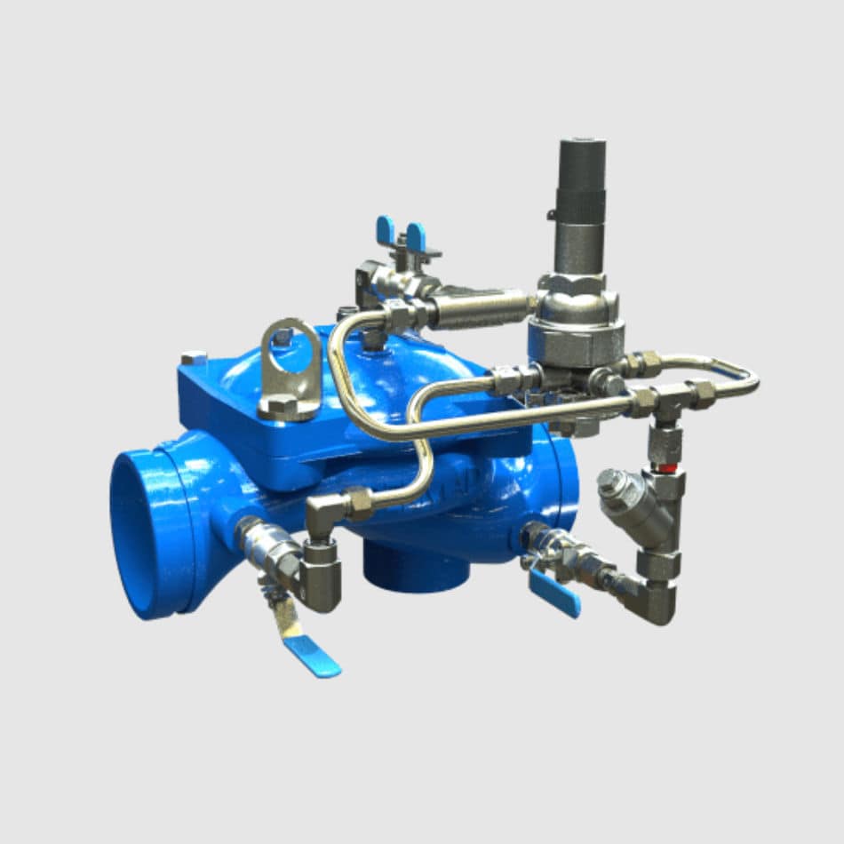 Diaphragm valve - BC-420-P - BERMAD CS Ltd - hydraulically-operated ...