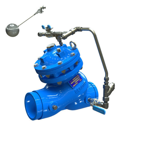 Level control valve - BC-750-60-P - BERMAD CS Ltd - globe / hydraulic ...
