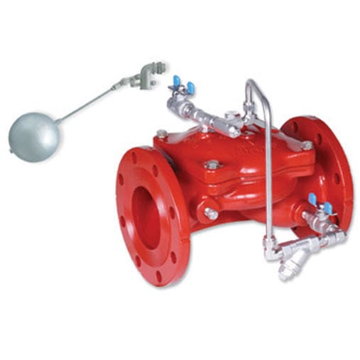 Diaphragm valve - FP-450-60 - BERMAD CS Ltd - hydraulic / float / for ...