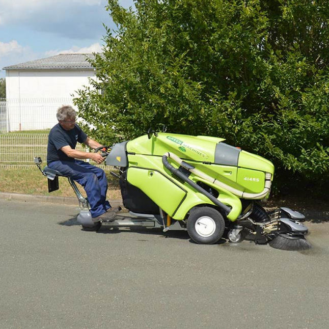 Walk-behind sweeper - 400 (GM2) series - CMAR - combustion engine ...