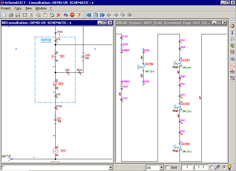 Electrical schematics software - SchemELECT - FTZ INFORMATIQUE
