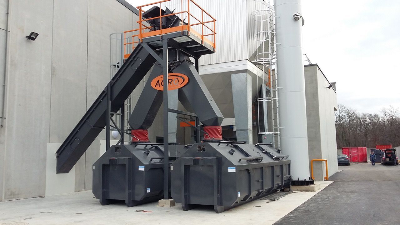 Ash skip container - BENNE A CENDRES - GILLARD SAS - metal