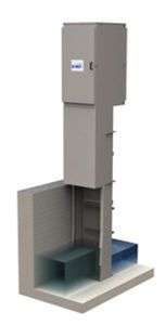 Step screen - 10 - 80 mm, max. 8 000 m³/h | DCV series - EMO SAS - for ...