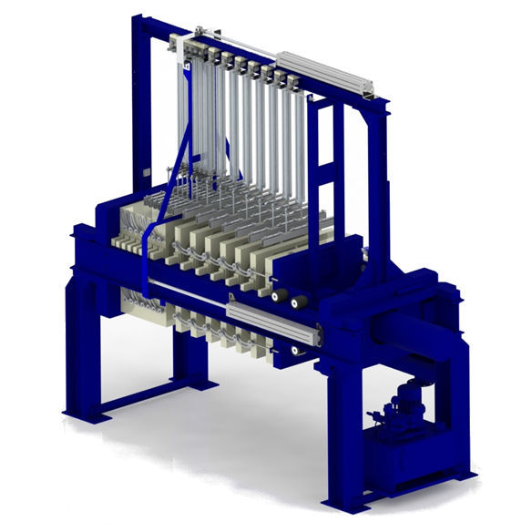 Platform filter press - 190 - 7 890 L | CRS - EMO SAS - automatic