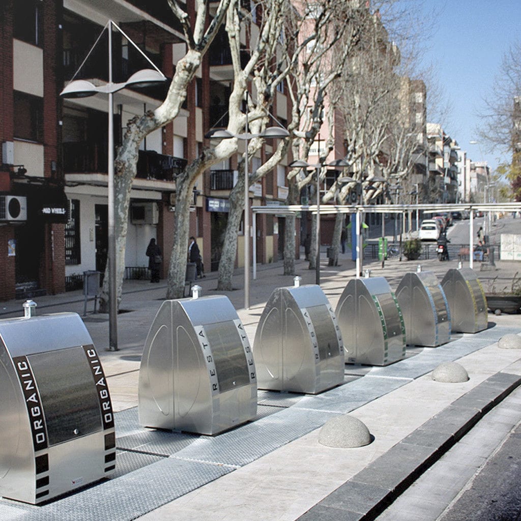 Household waste container - Underground - NORD ENGINEERING SRL - modular