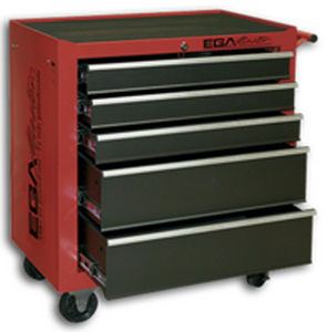 Storage cabinet - 51024 - Ega Master - on casters / 5-drawer / metal