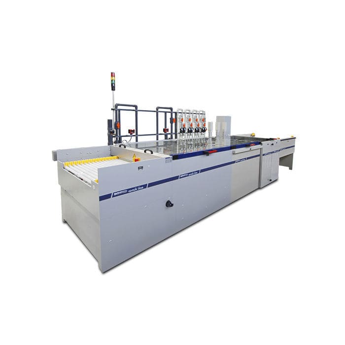 Water cleaning machine - SCHMID - process / parts / brush