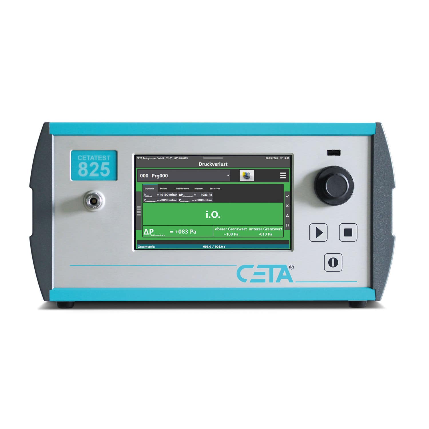 Differential pressure decay leak tester - CETATEST 825 - CETA ...