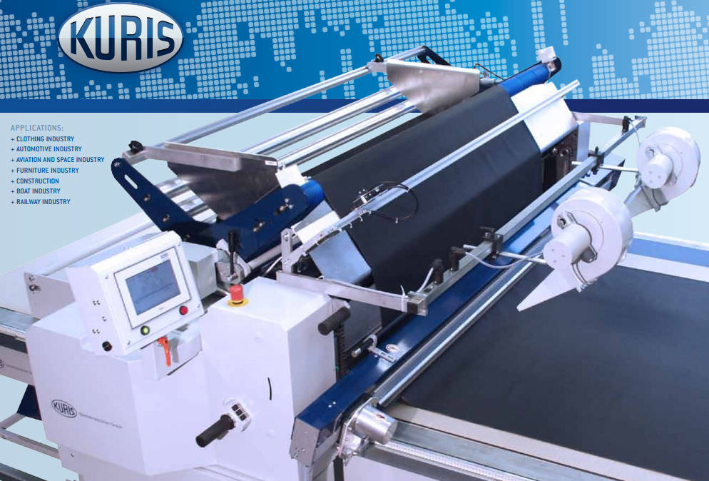 Automatic spreading machine - SHUTTLE - KURIS Spezialmaschinen