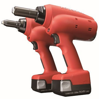 Cordless riveter - R1B1/R1B2 series - Lobtex Co., Ltd. - compact
