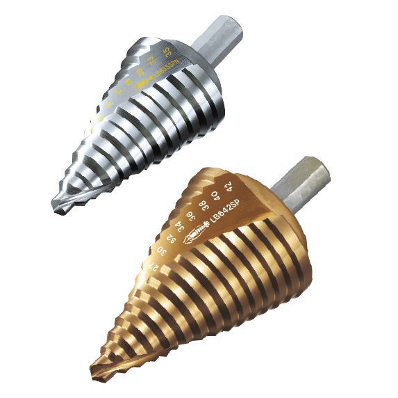 Step drill bit - LBSP(N) series - Lobtex Co., Ltd. - cutting insert ...
