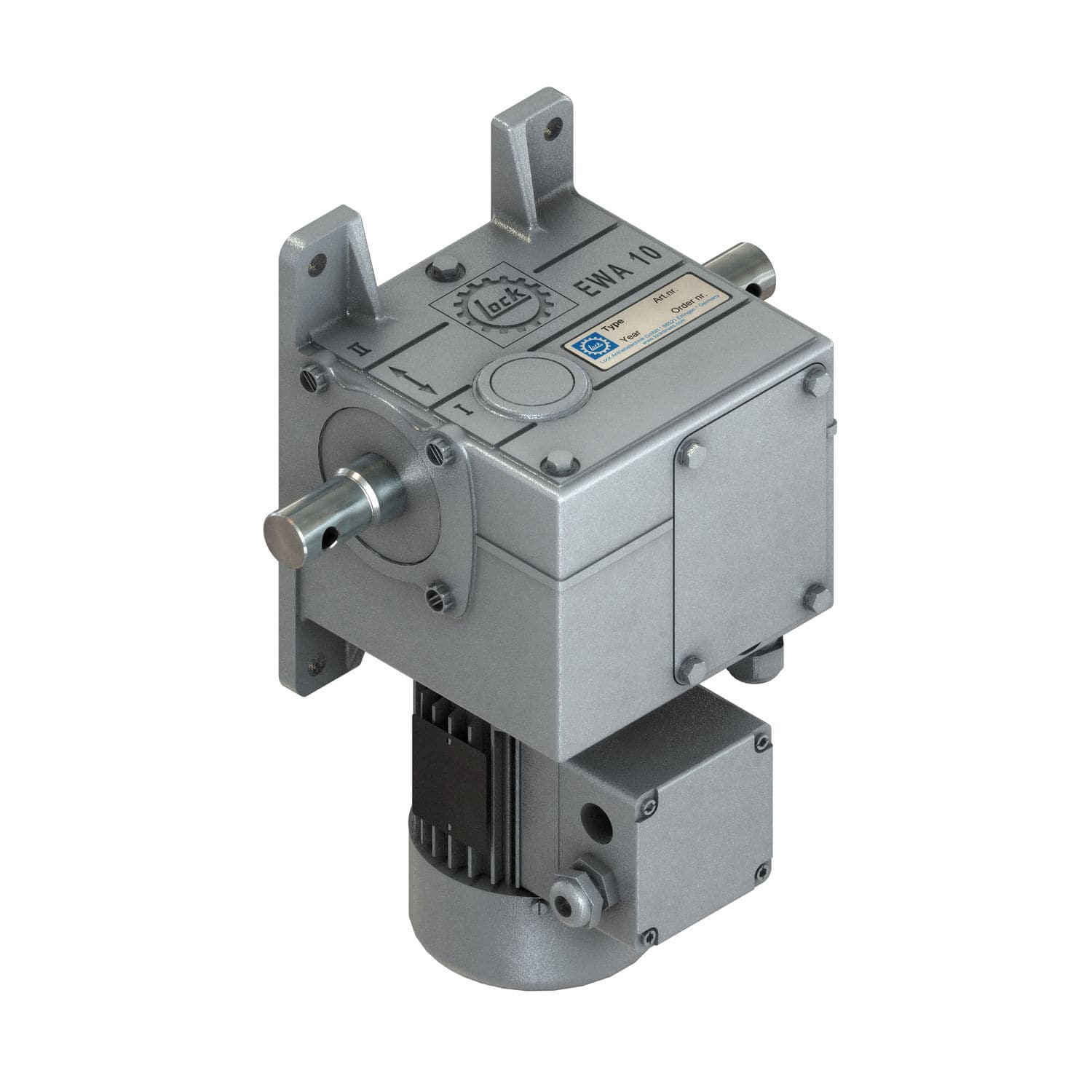 Worm gear reducer - EWA 10 - Lock Antriebstechnik GmbH