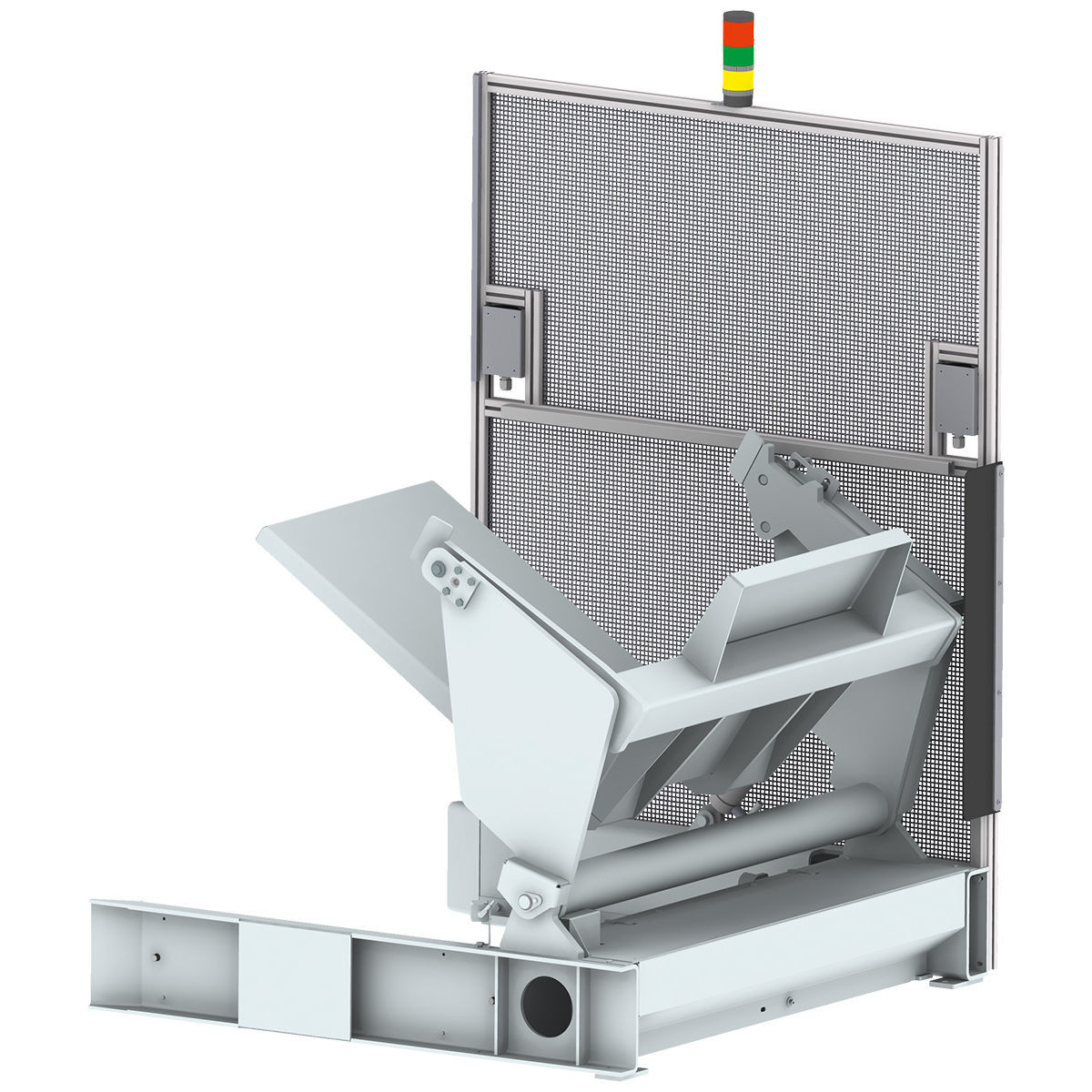 Electro-hydraulic tipping station - NE 330 - Ventzki Handling Systems ...