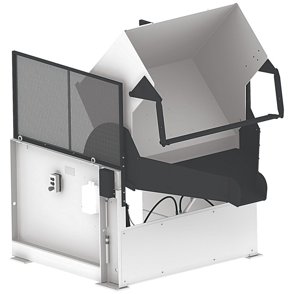 Electro-hydraulic tipping station - NEE 51 series - Ventzki Handling ...